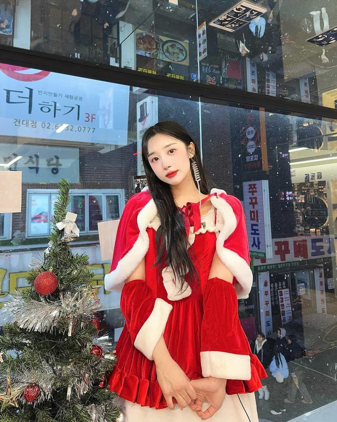 19 Cute Korean Christmas Outfits Ideas For A Sweet Holiday