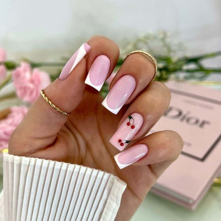29 Elegant French Nails Design For 2024