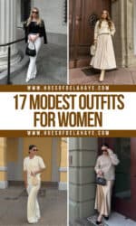 17 Modest Outfits For Women To Look Elegant Every Day