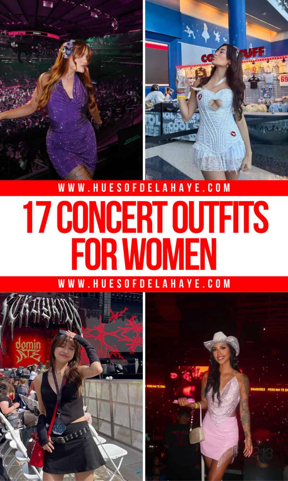 17 Concert Outfits For Women That Define Chic & Fun