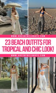 23 Beach Outfits For Tropical And Chic Look!