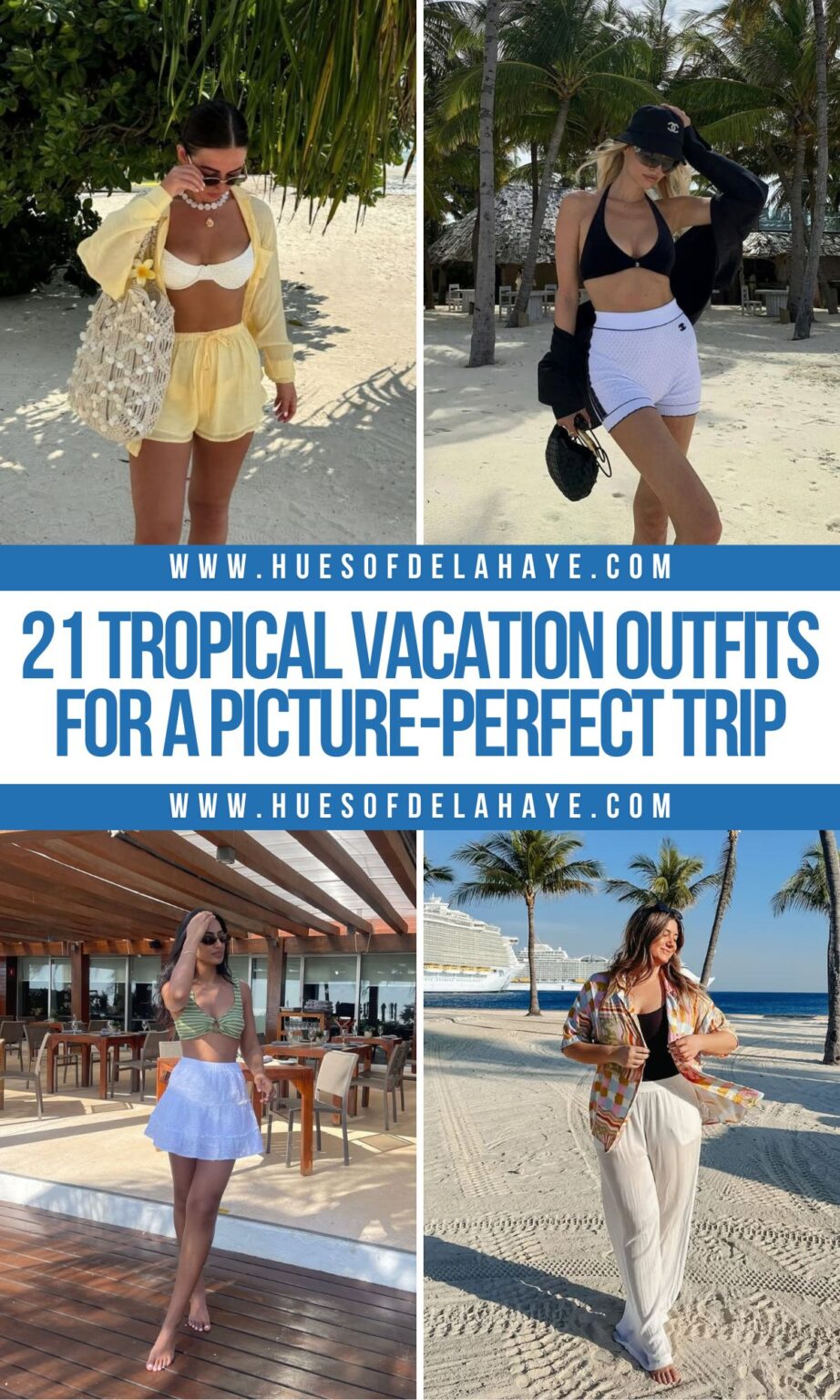 21 Tropical Vacation Outfits For Picture Perfect Trip