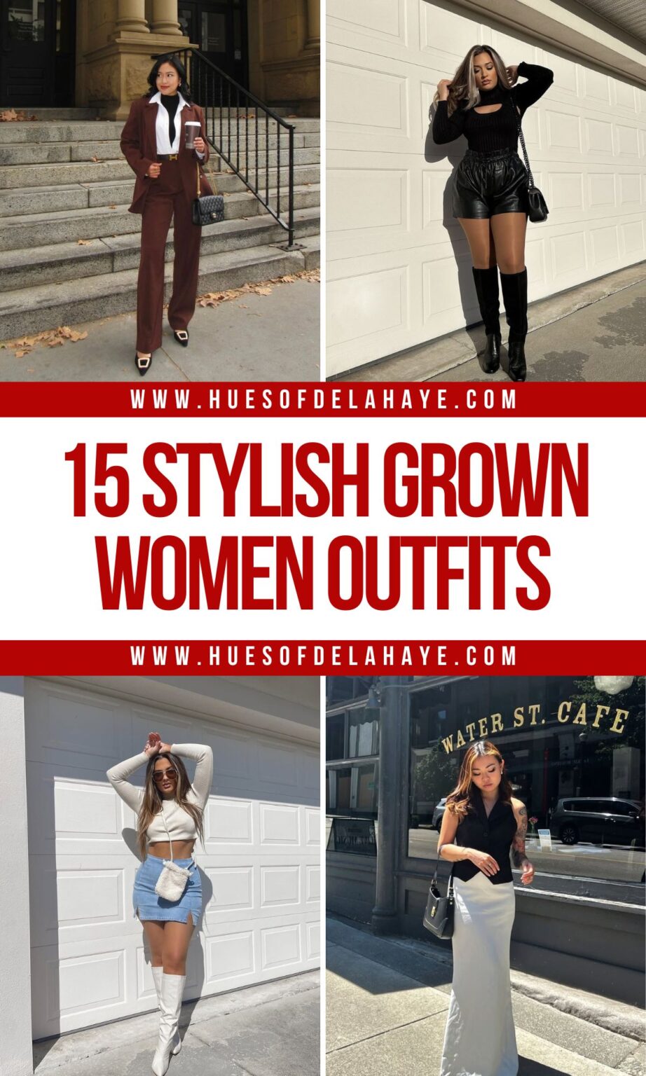15 Grown Women Outfits Every Stylish Woman Needs To See