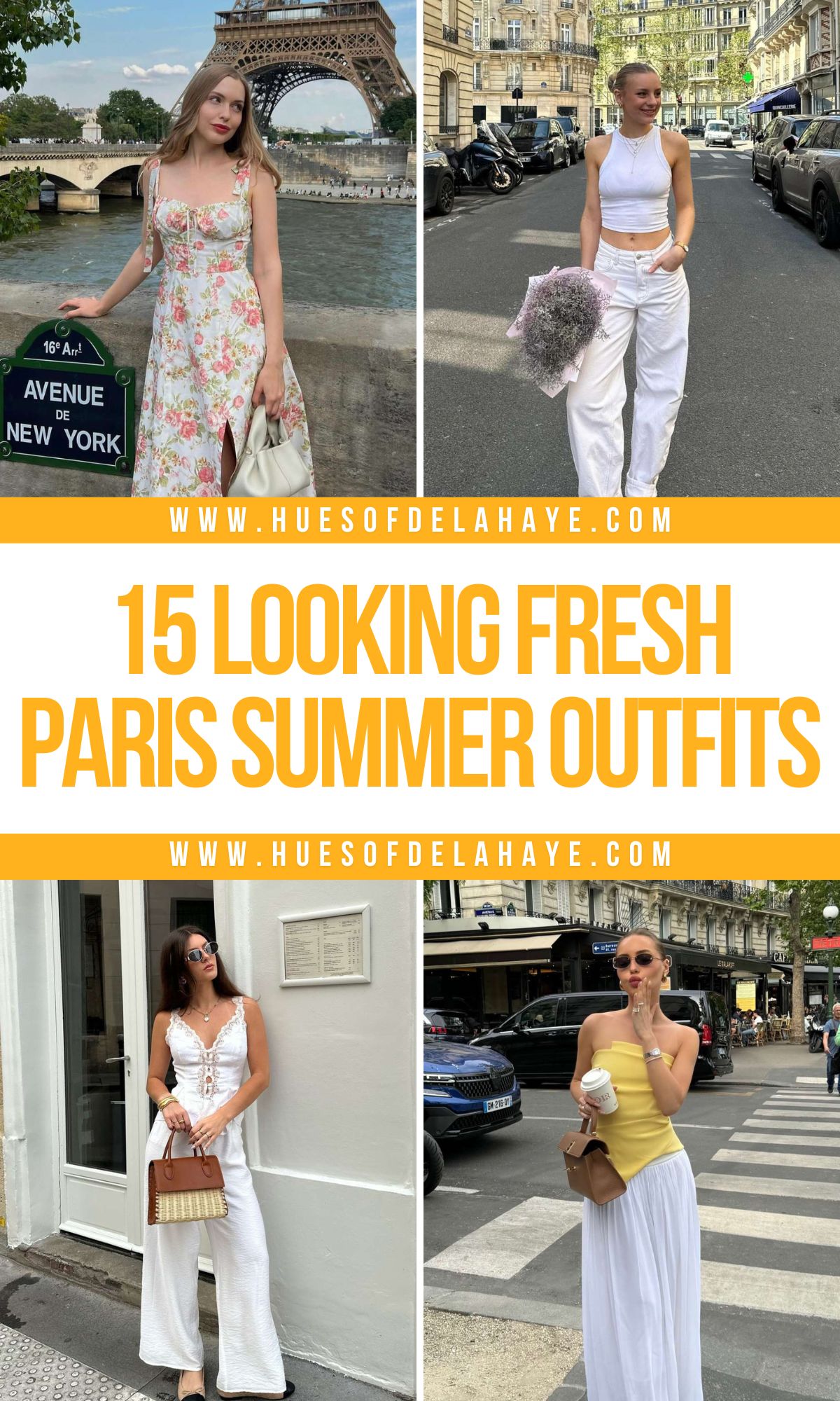 15 Paris Summer Outfits To Keep You Looking Fresh!