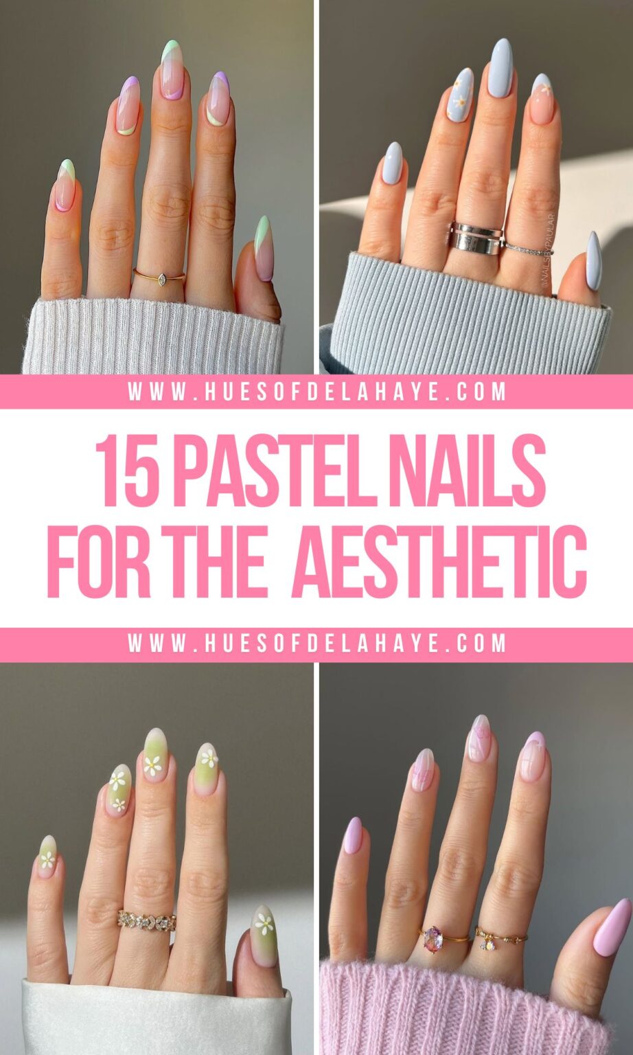 15 Pastel Nails For The Ultimate Aesthetic Glow-Up