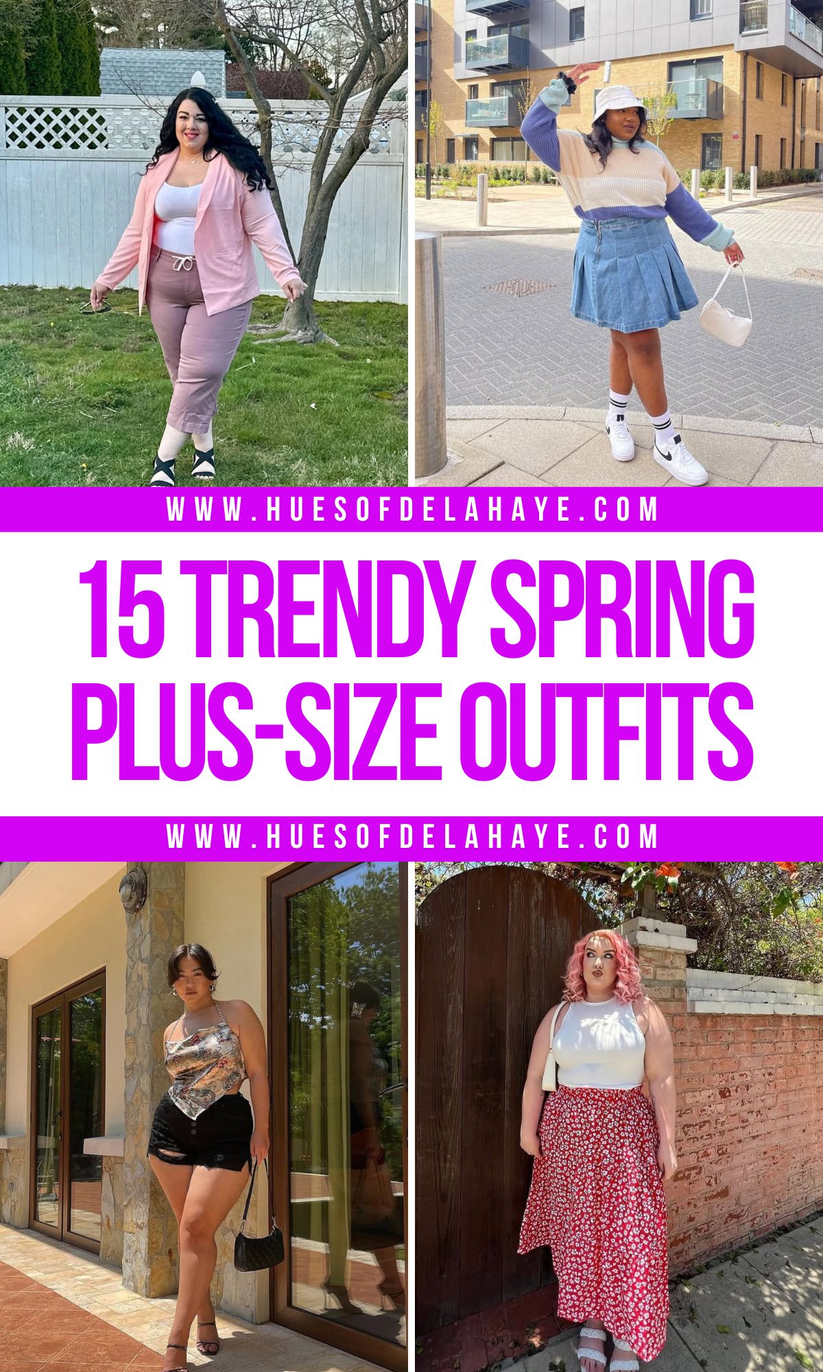 15 Trendy Spring Plus-Size Outfits For A Fresh Look