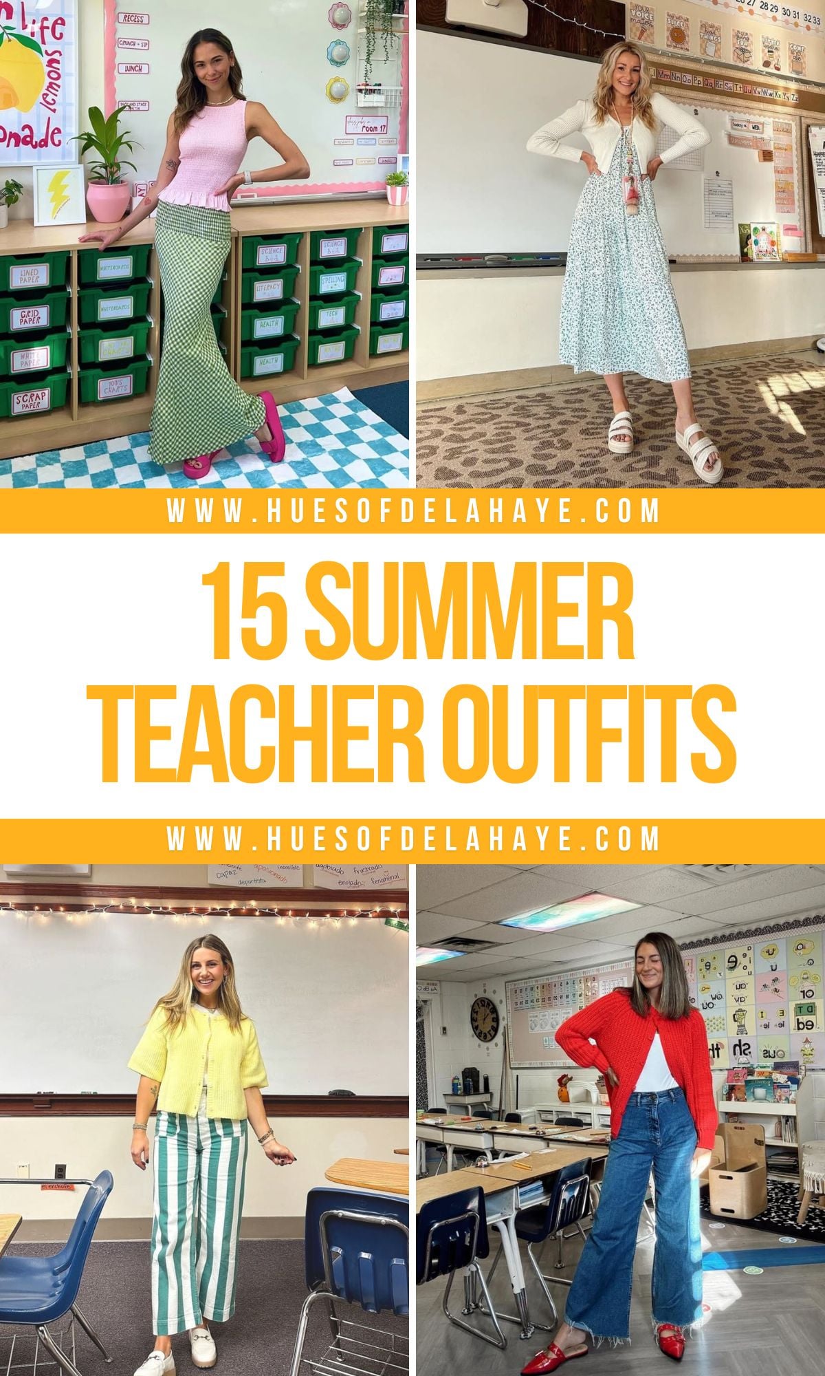 15 Summer Teacher Outfits That Keep You Cool & Professional
