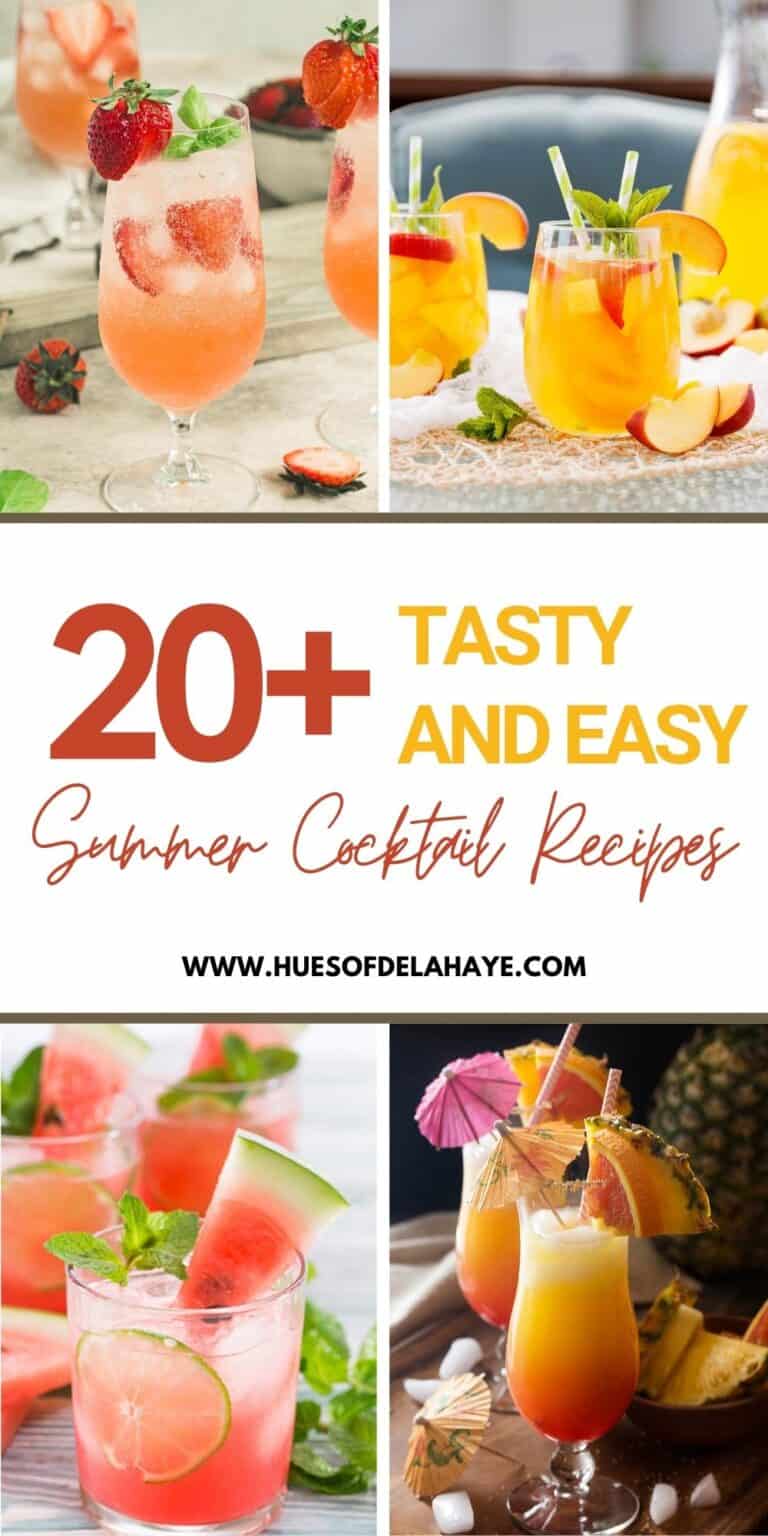 20+ Tasty And Easy Summer Cocktail Recipes To Enjoy