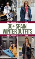 30+ Spain Winter Outfits With Thoughtful And Simple Layers